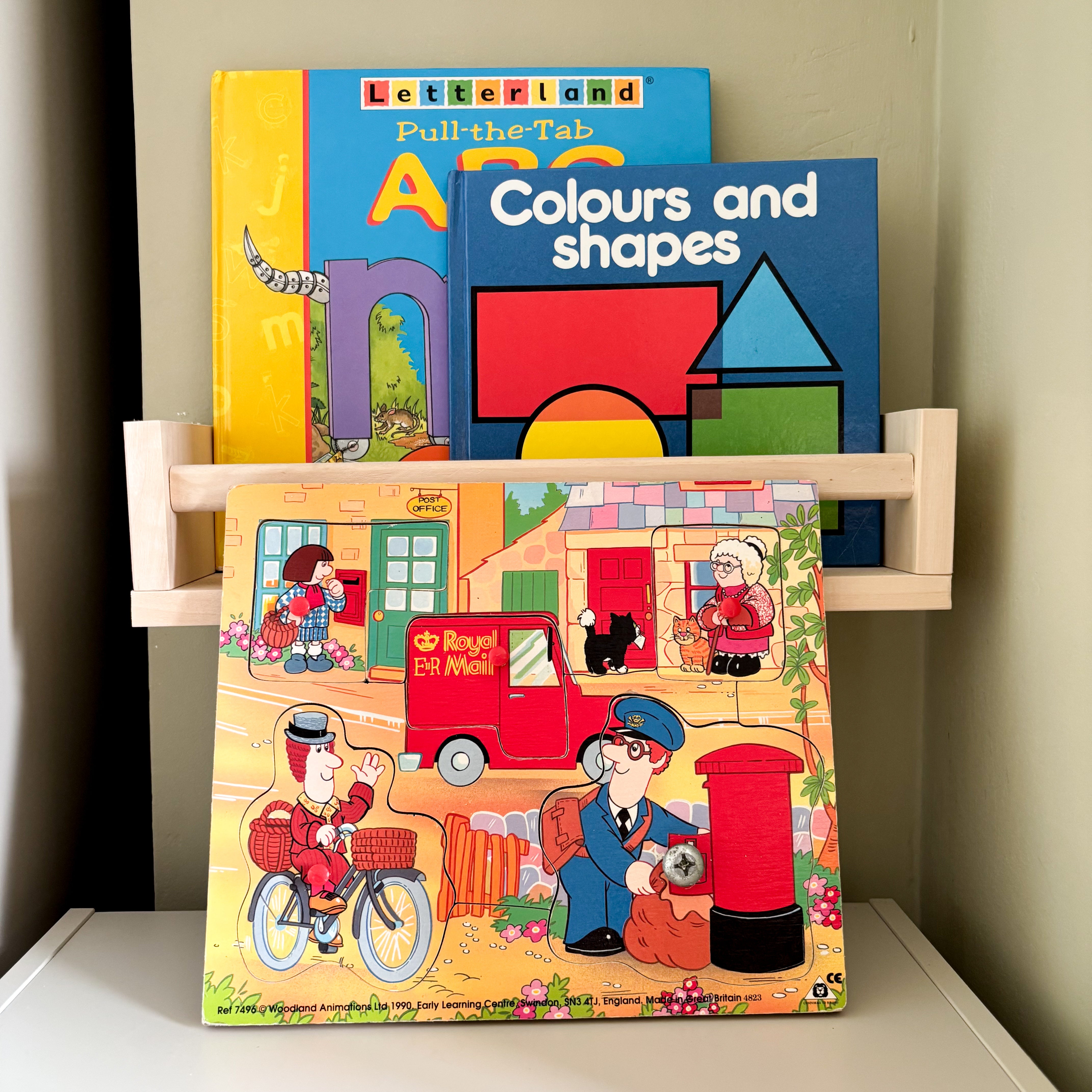 Vintage Postman Pat Peg Puzzle (1990) – Freddie & Friends UK